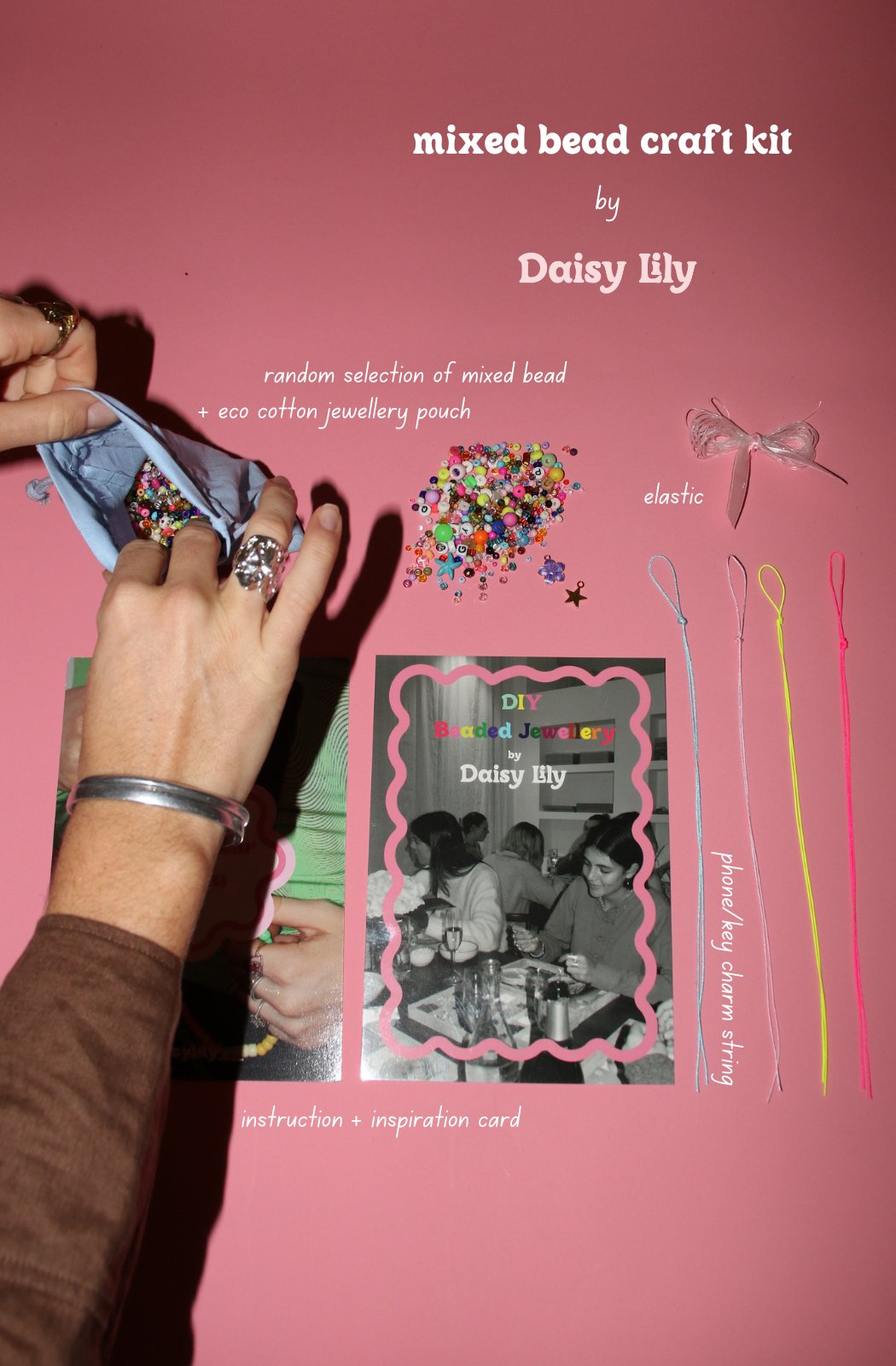 Mixed Bead Craft Kit by Daisy Lily